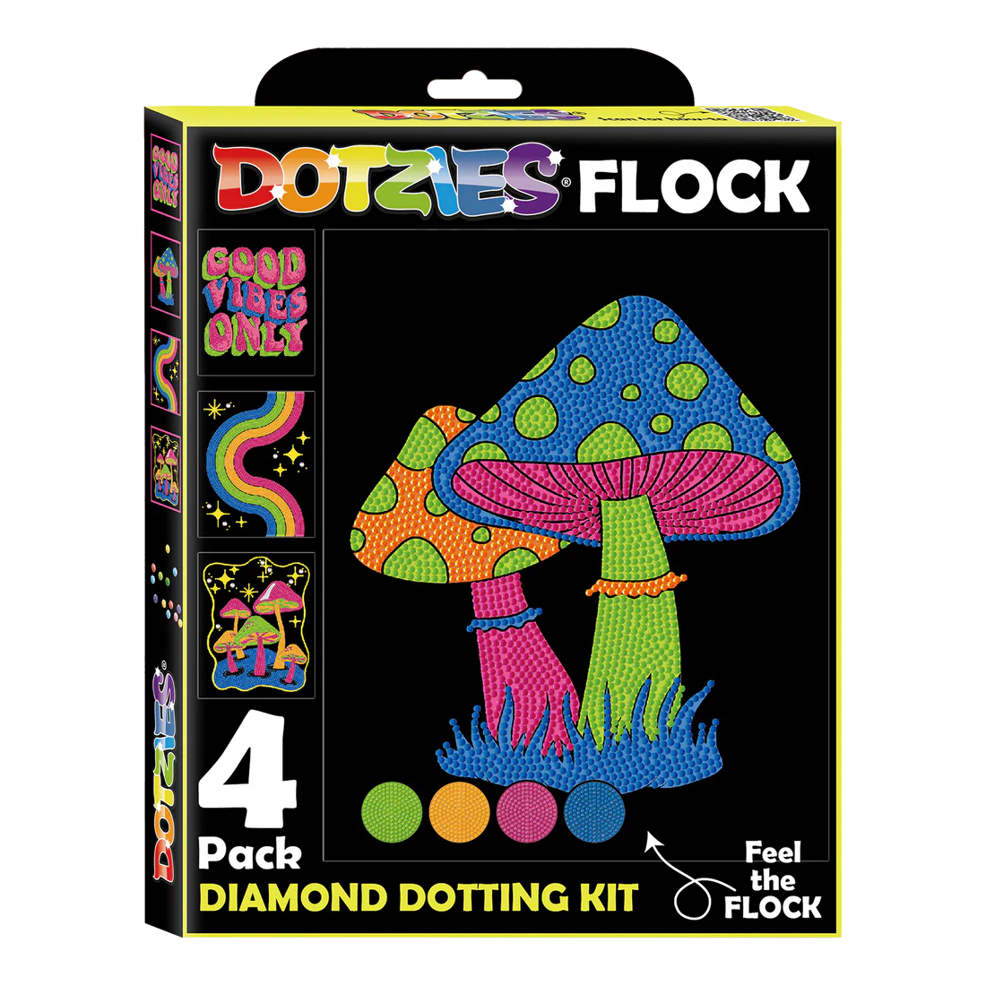Diamond Dots Dotzies Flock Sticker Kits – Chicken Little Shop