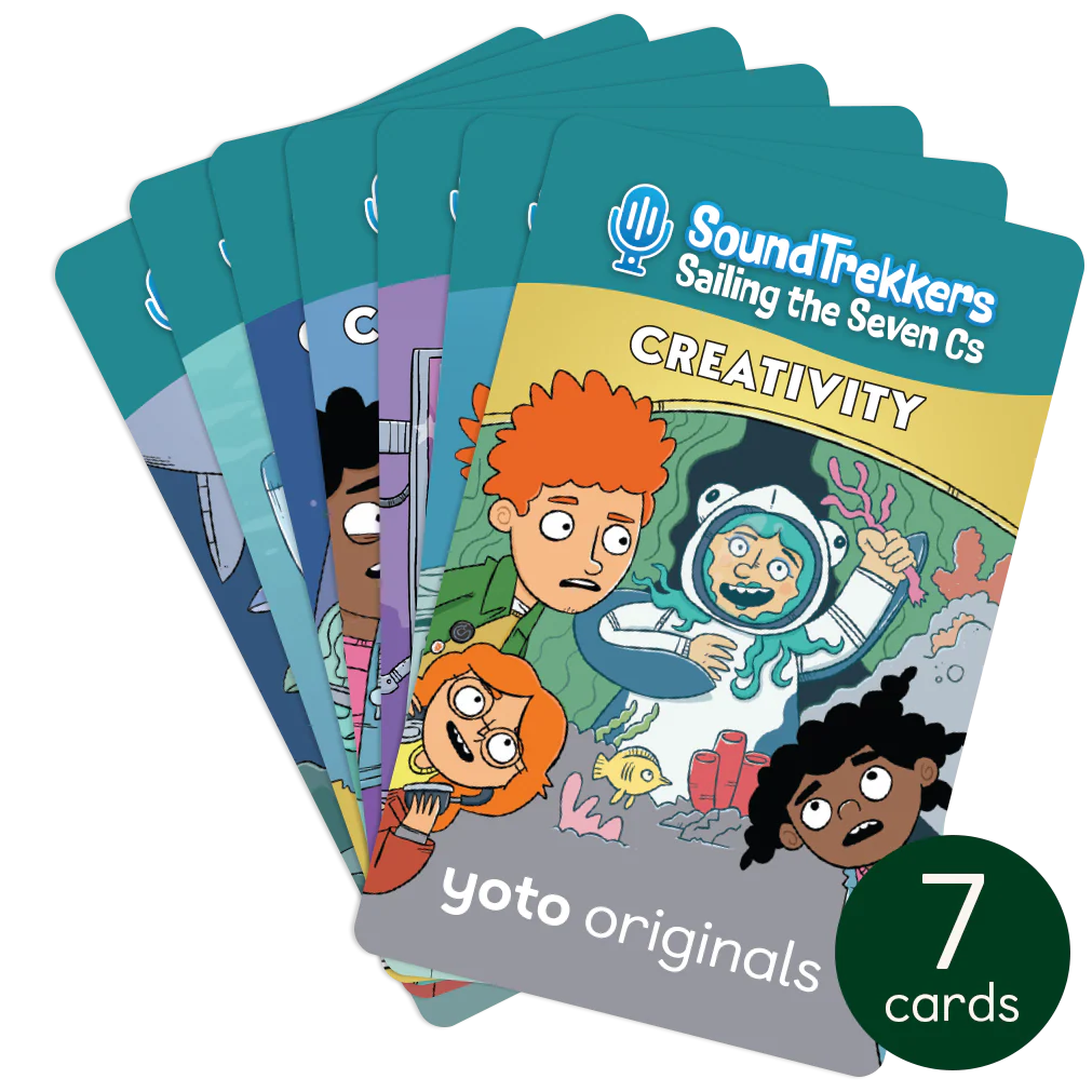 Yoto Player Card - SoundTrekkers: Sailing the Seven Cs – Chicken Little Shop